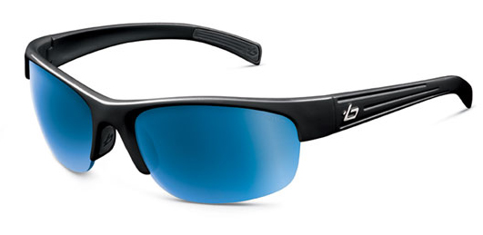 Lunettes BOLLE CHASE 11360 Shiny Black / Pola. Offshore Blue – Lunettes.fr